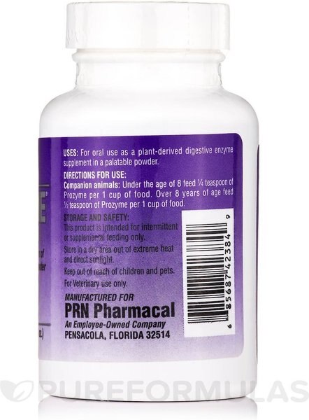 PRN PHARMACAL Prozyme Powder Supplement for Dog & Cats, 3-oz bottle ...
