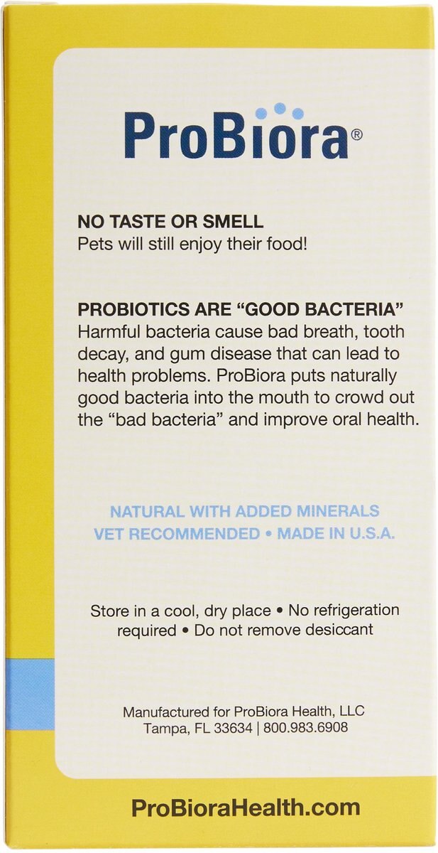 PROBIORA Probiotic Dog Oral Care Powder, 1-oz bottle - Chewy.com