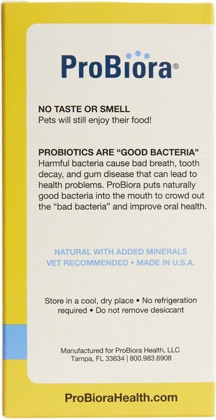 PROBIORA Probiotic Dog Oral Care Powder, 1-oz bottle - Chewy.com