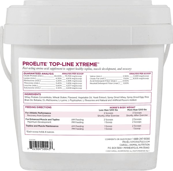 Out of Stock - PROELITE Top-Line Xtreme Topline Support Horse ...