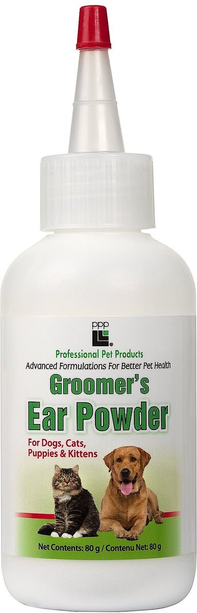PROFESSIONAL PET PRODUCTS Groomer's Pet Ear Powder, 3-fl oz bottle ...