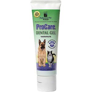 PROFESSIONAL PET PRODUCTS ProCare Dog & Cat Dental Gel, 4-fl oz bottle ...