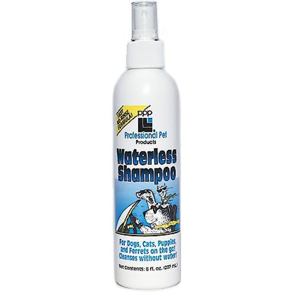 PROFESSIONAL PET PRODUCTS Waterless Shampoo Pet Spray, 8-fl oz bottle ...