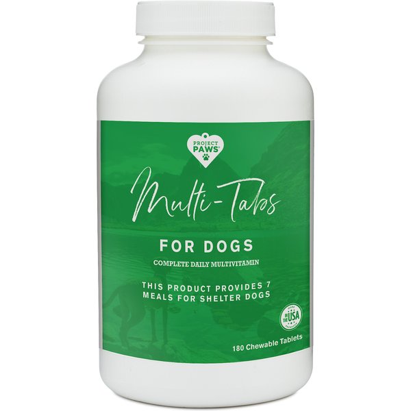 PET-TABS Vitamin-Mineral Dog Supplement, 60 count - Chewy.com