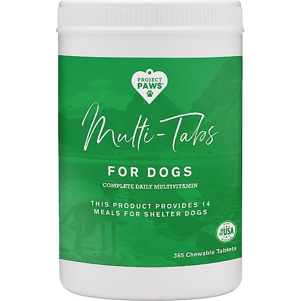 PET-TABS Vitamin-Mineral Dog Supplement, 60 count - Chewy.com