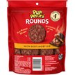Discontinued - PUP-PERONI Rounds Beef Short Rib Dog Treats, 5-oz bag ...