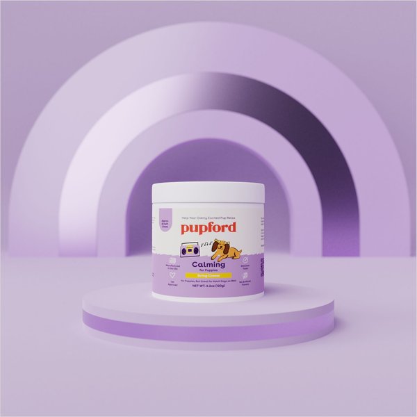 PUPFORD Calming String Cheese Flavored Soft Chew Calming Supplement for ...