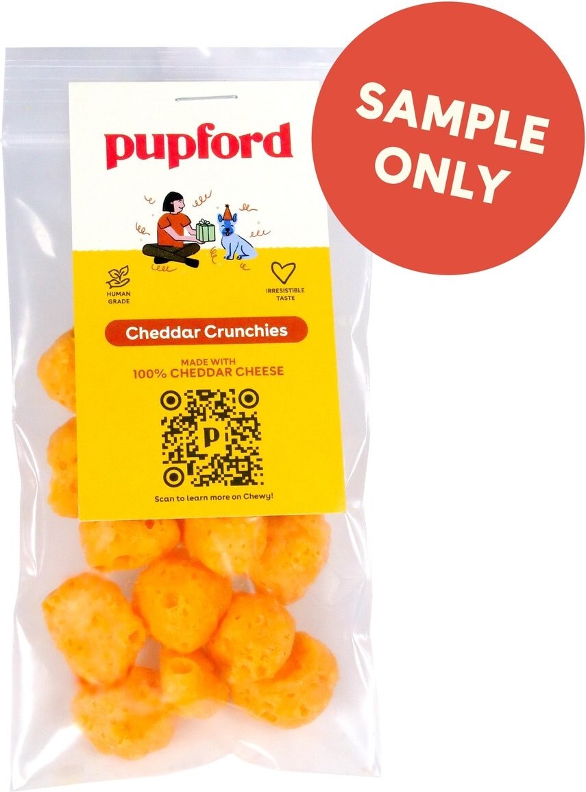 PUPFORD Cheddar Crunchies Human-Grade Limited Ingredient Cheddar Cheese ...