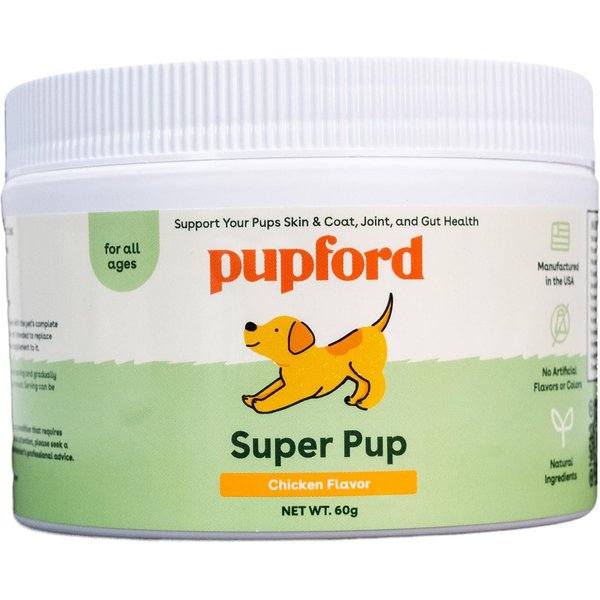 PUPFORD Super Pup Chicken Flavored Powder Multivitamin Supplement for ...