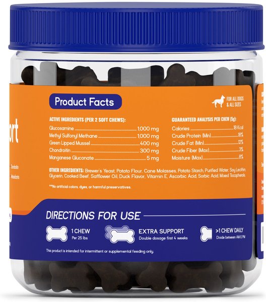 PUPGRADE Joint Support Supplement for Dogs, 60 count - Chewy.com