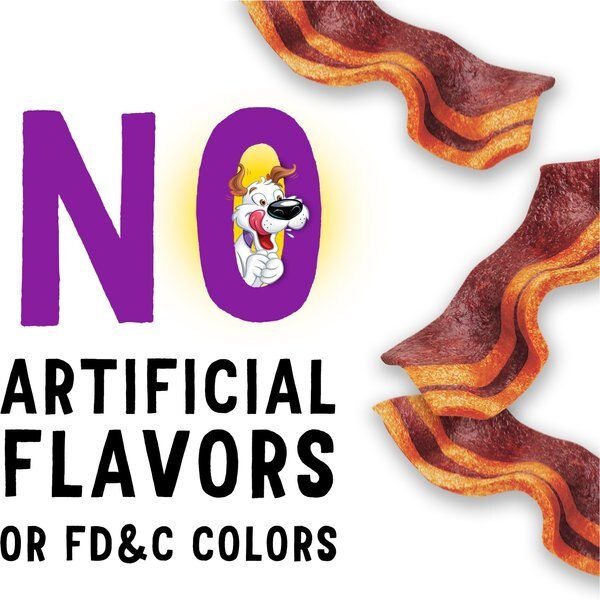 Purina Beggin' Fun Size Bacon & Cheese Flavored Dog Treats, 6-oz pouch ...