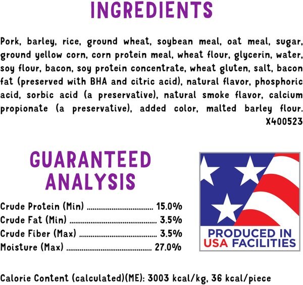 Purina Beggin' Strips Original with Bacon Flavored Dog Treats, 26-oz ...