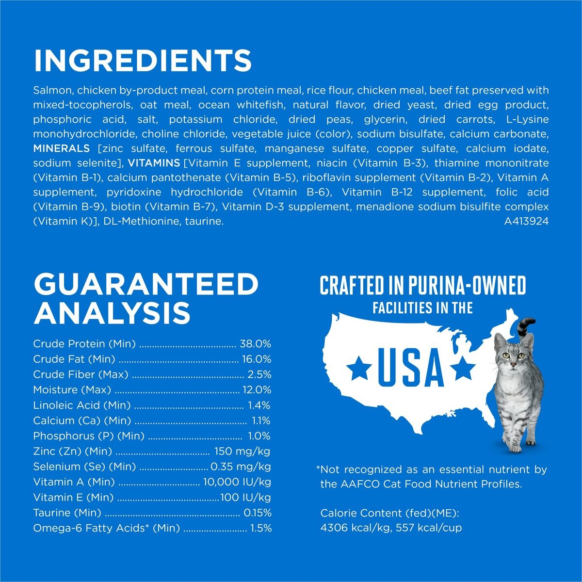 PURINA ONE Plus Skin & Coat Health Formula Natural Salmon & Ocean ...