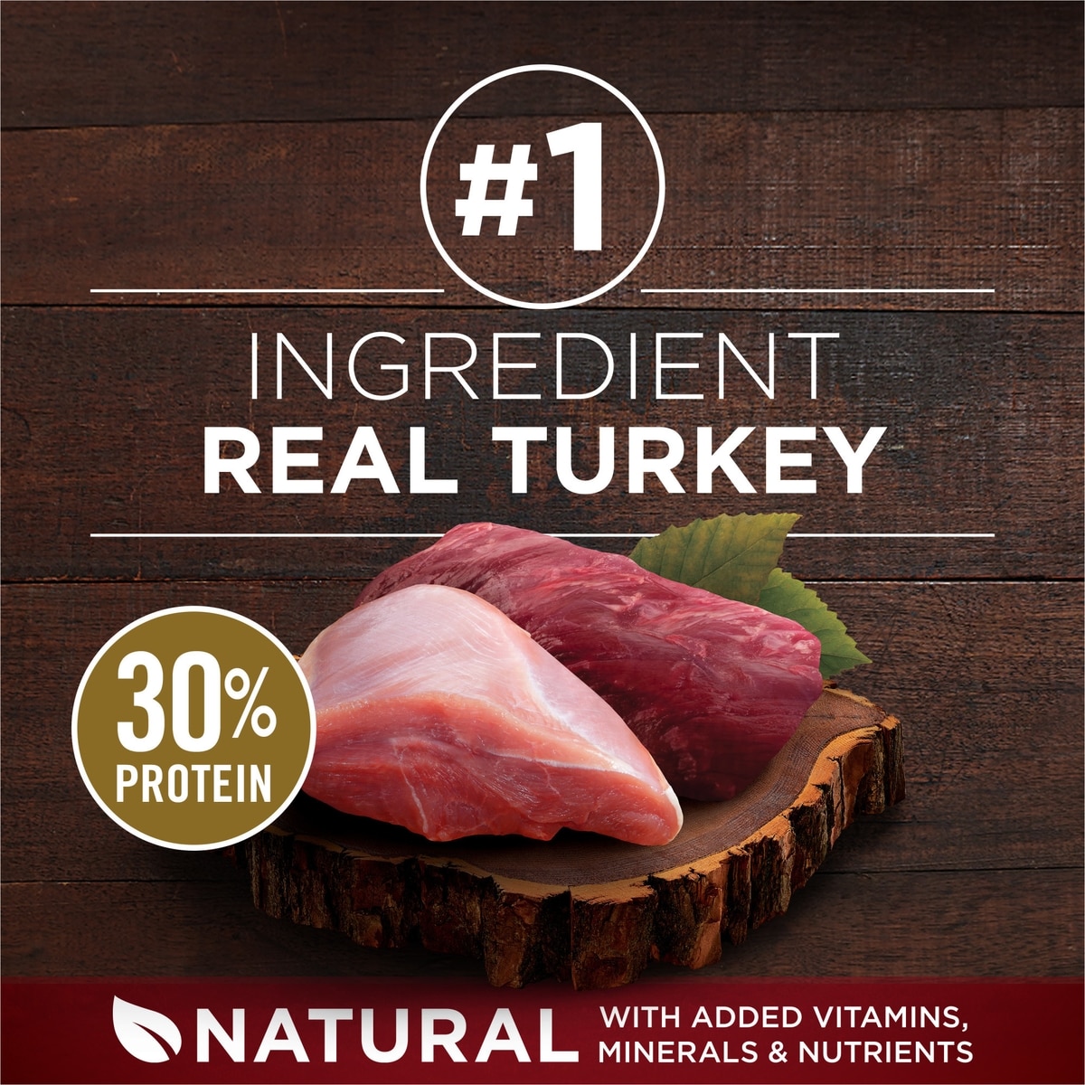 PURINA ONE True Instinct Natural High Protein with Real Turkey ...