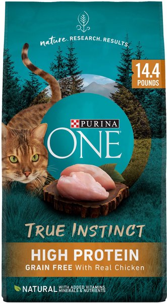 Discontinued - PURINA ONE True Instinct Natural Real Chicken Plus ...