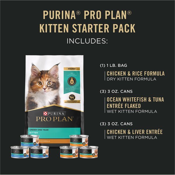Out of Stock - PURINA PRO PLAN Complete & Balanced Kitten Starter Pack ...