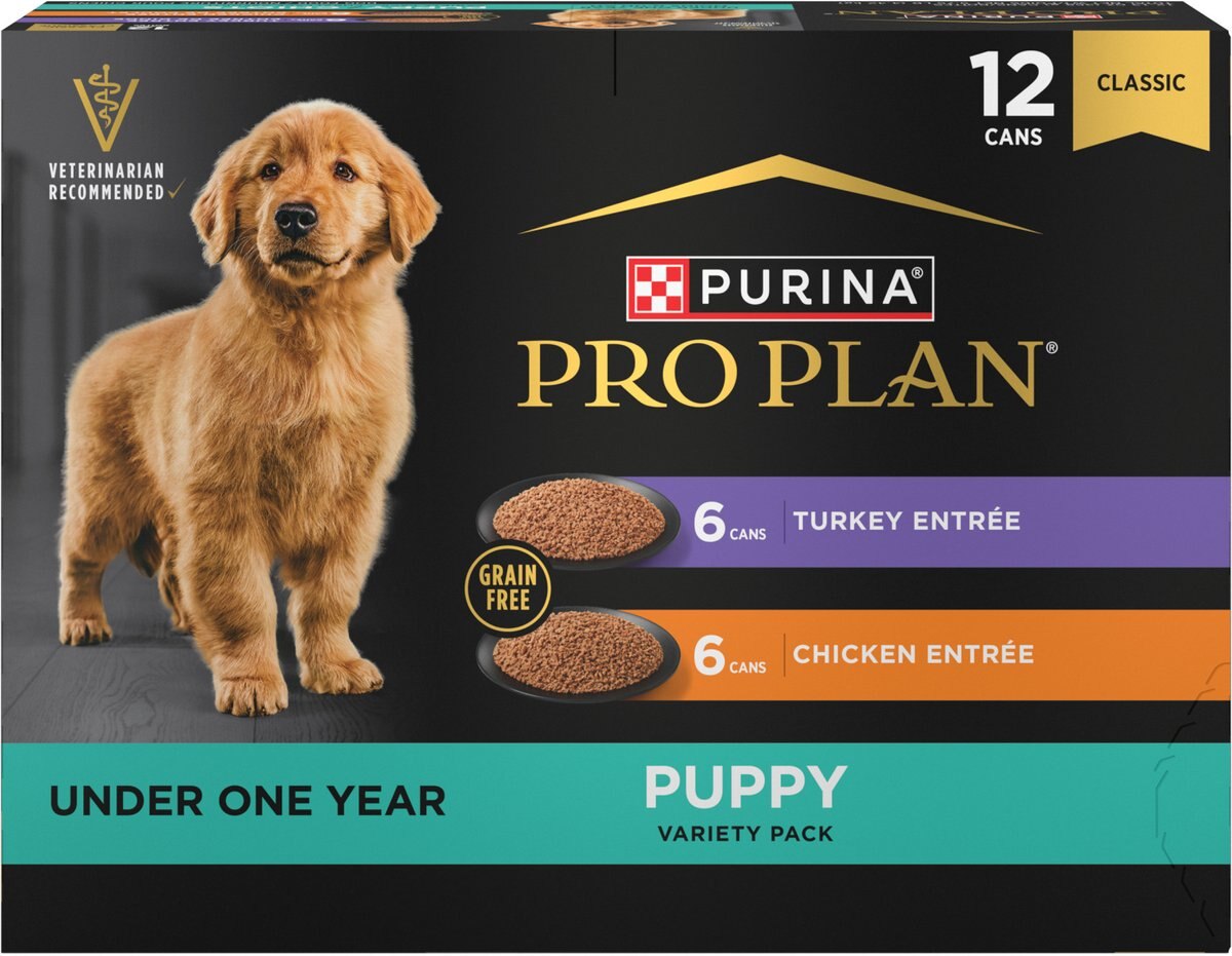 PURINA PRO PLAN Development Variety Pack Puppy Grain-Free Chicken ...