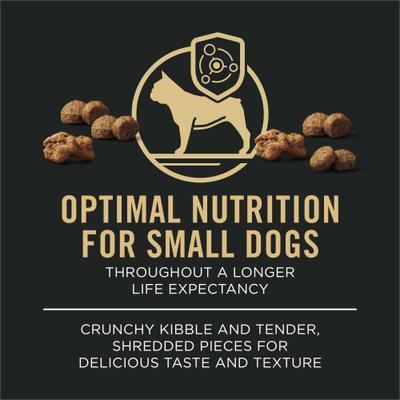 PURINA PRO PLAN Shredded Blend Adult Small Breed Chicken & Rice Formula ...