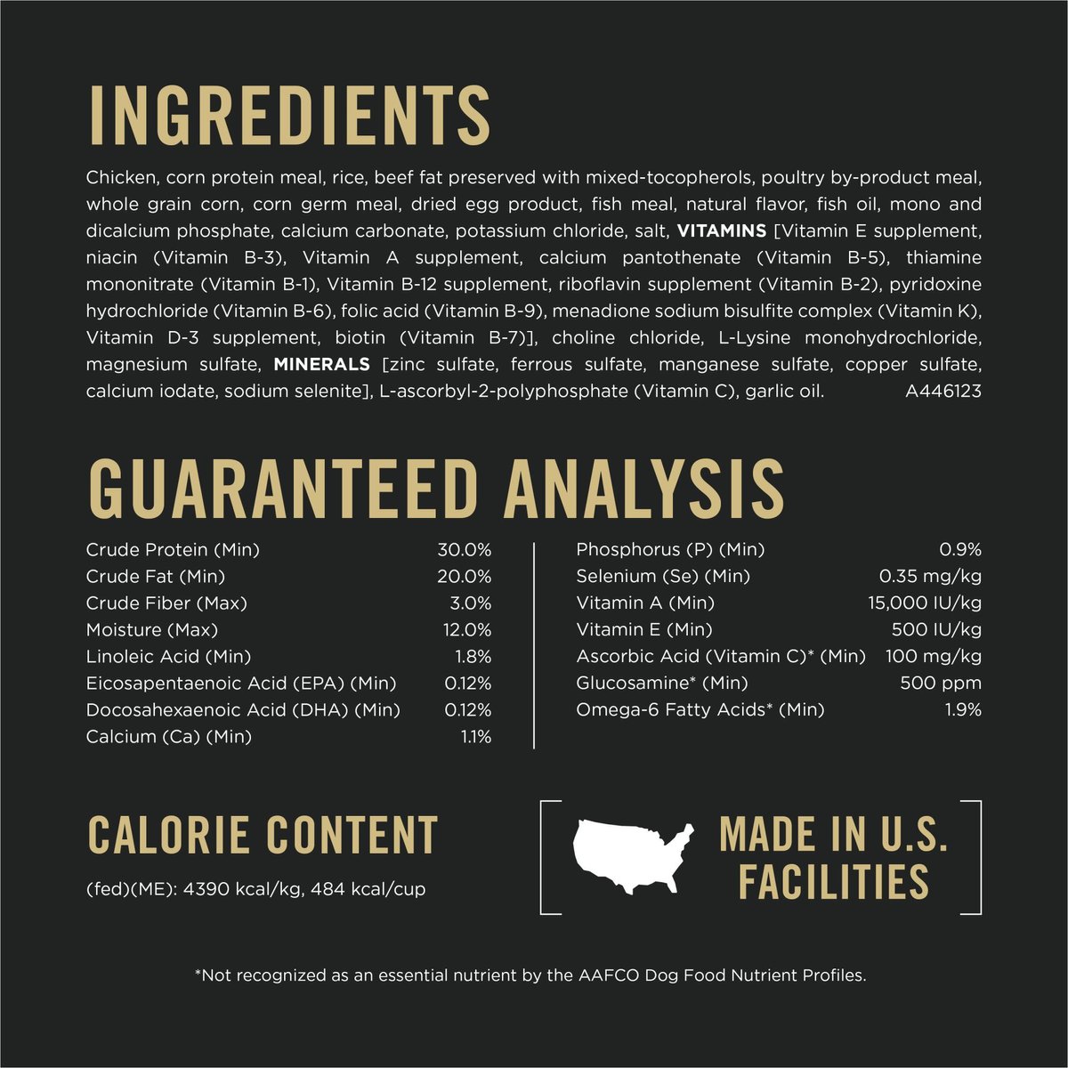 PURINA PRO PLAN Sport Performance All Life Stages High-Protein 30/20 ...