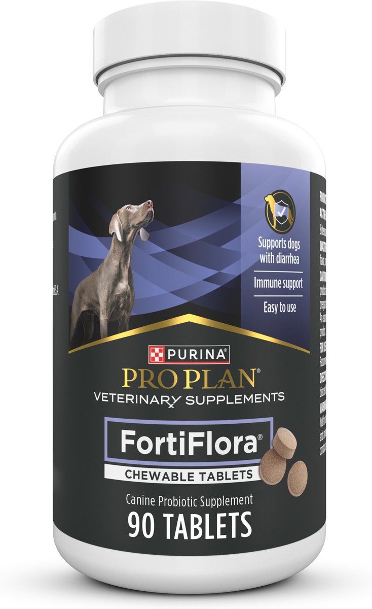 PURINA PRO PLAN VETERINARY DIETS FortiFlora Chewable Tablets Probiotic ...
