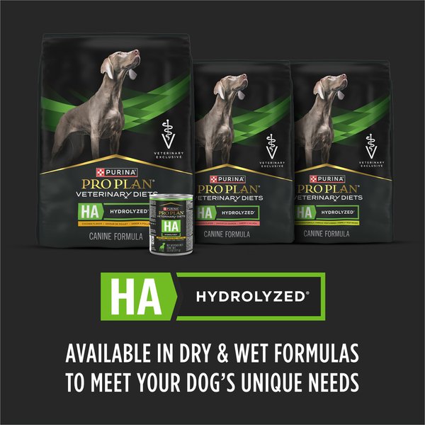 PURINA PRO PLAN VETERINARY DIETS HA Hydrolyzed Vegetarian Dry Dog Food ...