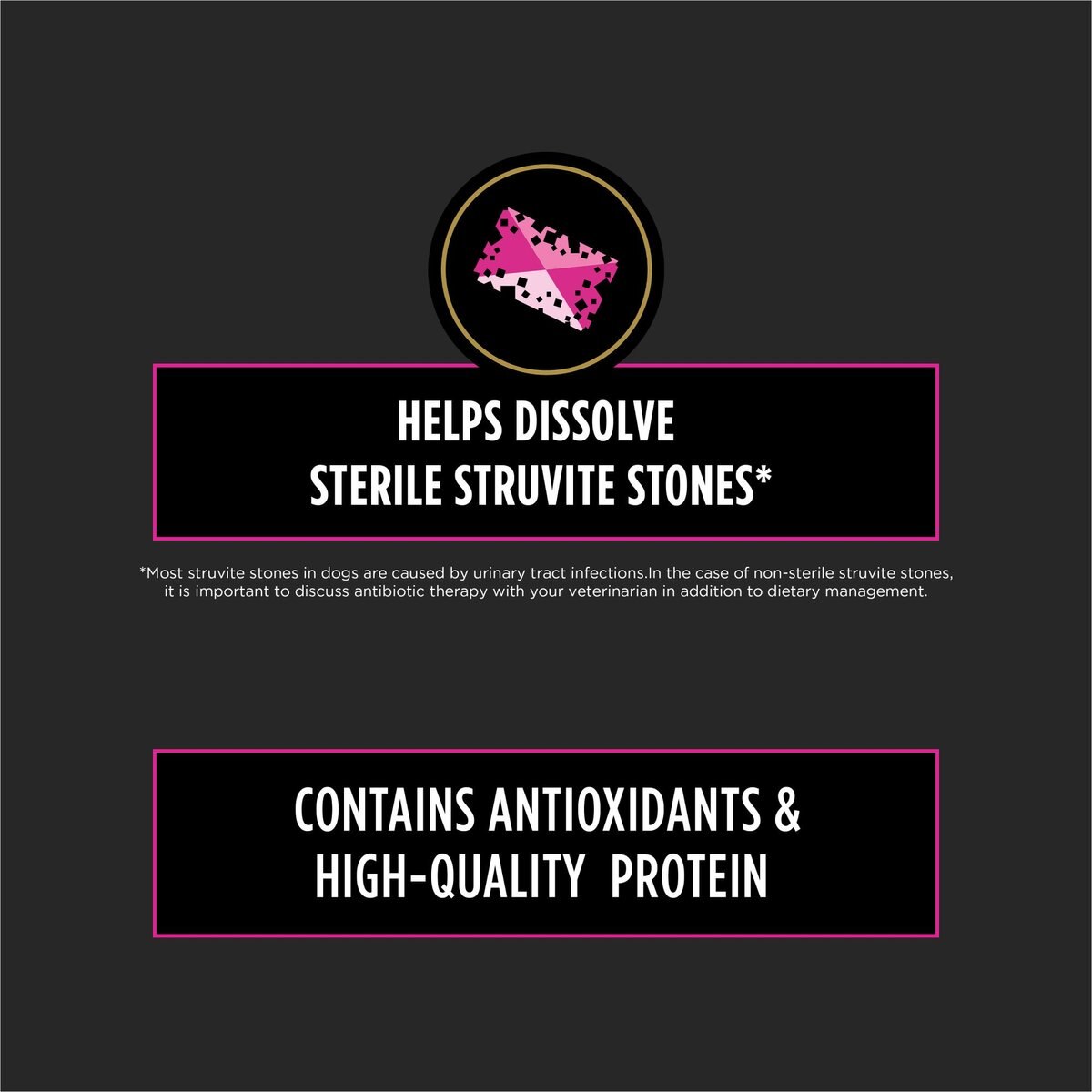 PURINA PRO PLAN VETERINARY DIETS UR Urinary Ox/St Dry Dog Food, 6-lb ...