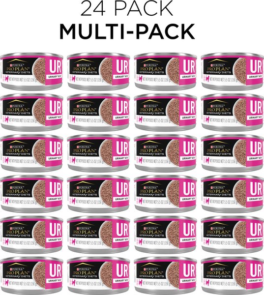 PURINA PRO PLAN VETERINARY DIETS UR Urinary St/Ox Wet Cat Food, 5.5-oz ...