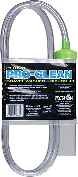PYTHON Pro-Clean Gravel Washer & Siphon Kit for Aquariums, Medium ...