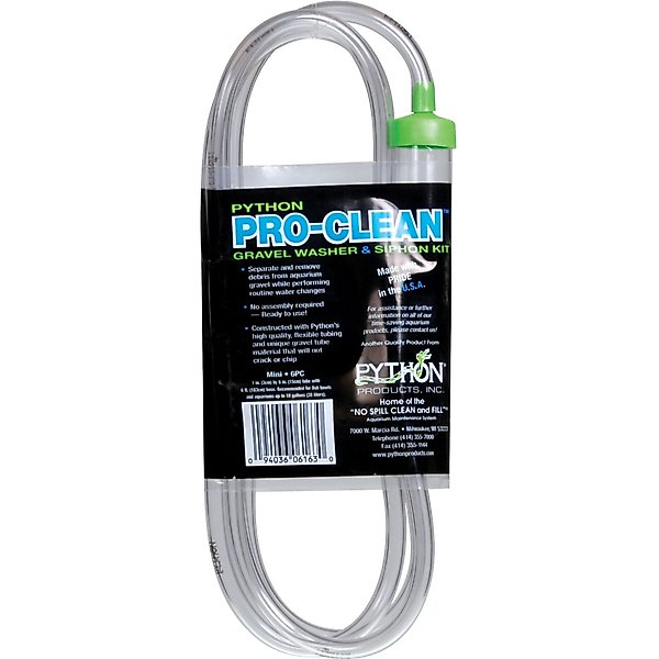 PYTHON Pro-Clean Gravel Washer & Siphon Kit for Aquariums, Mini - Chewy.com