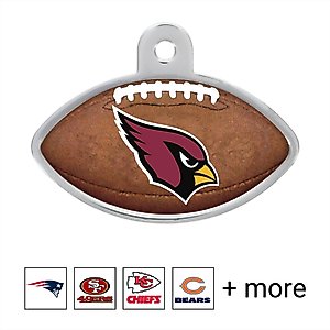 QUICK-TAG NFL Bone Personalized Dog ID Tag, Large, Kansas City Chiefs ...