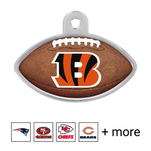 QUICK-TAG NFL Bone Personalized Dog ID Tag, Large, Chicago Bears ...