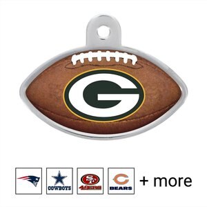 QUICK-TAG NFL Bone Personalized Dog ID Tag, Large, San Francisco 49ers ...
