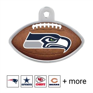 QUICK-TAG NFL Bone Personalized Dog ID Tag, Large, San Francisco 49ers ...