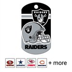 QUICK-TAG NFL Bone Personalized Dog ID Tag, Large, Chicago Bears ...