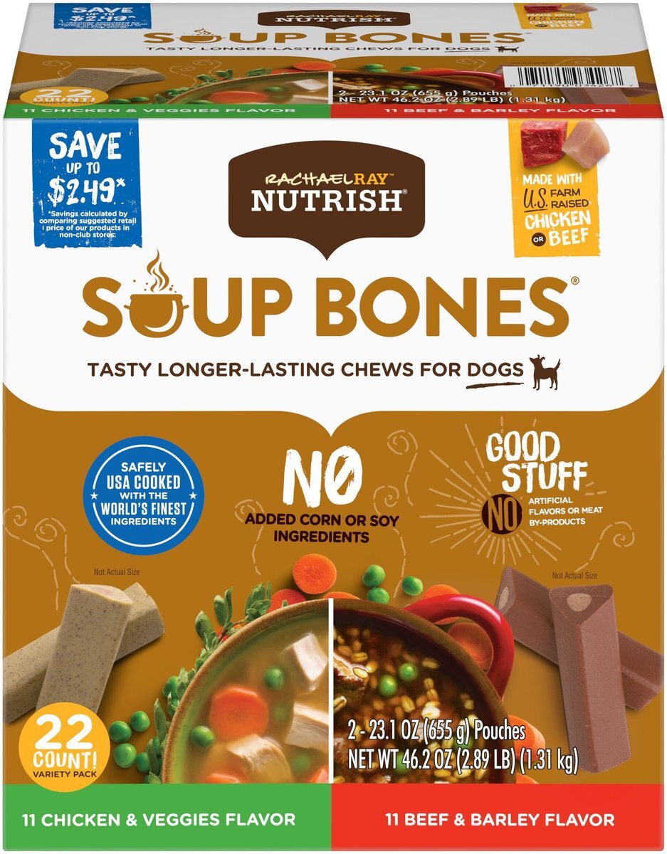 Temporarily Unavailable - RACHAEL RAY NUTRISH Soup Bones Long Lasting ...