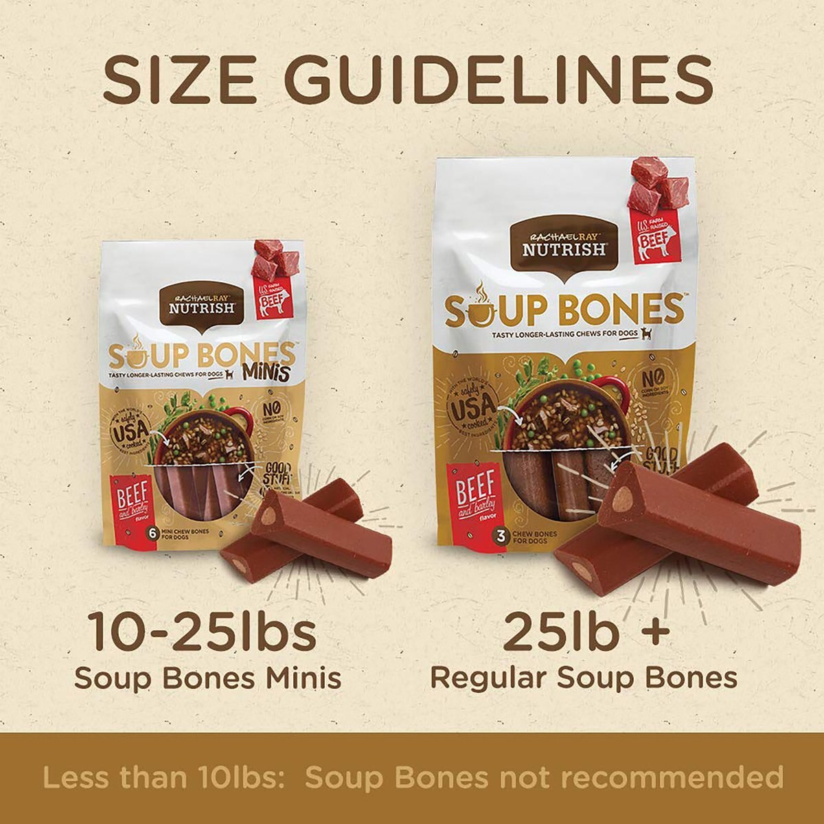 Temporarily Unavailable - RACHAEL RAY NUTRISH Soup Bones Long Lasting ...