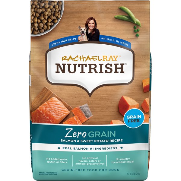 RACHAEL RAY NUTRISH Zero Grain Salmon & Sweet Potato Recipe Grain-Free ...