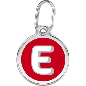 RED DINGO Alphabet Stainless Steel Personalized Dog & Cat ID Tag ...
