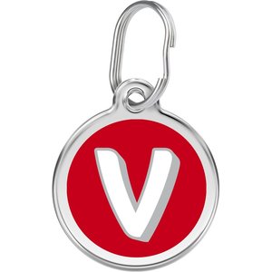 RED DINGO Alphabet Stainless Steel Personalized Dog & Cat ID Tag ...