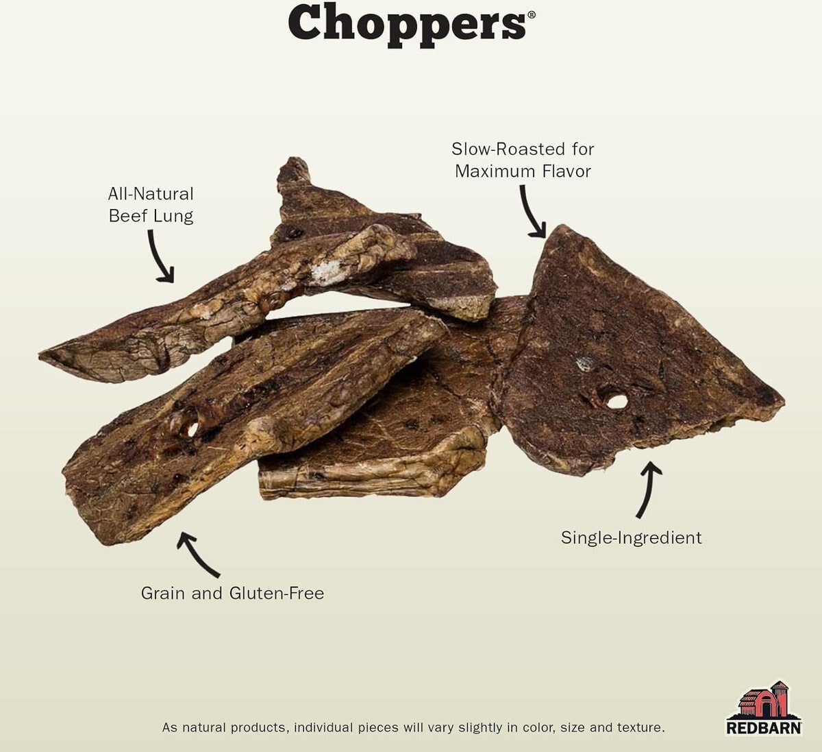 REDBARN Choppers Dog Treats, 9-oz bag - Chewy.com