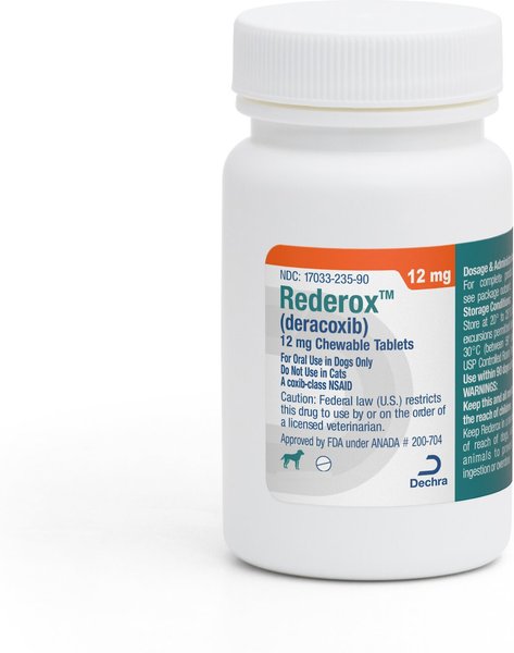 REDEROX (Deracoxib) Chewable Tablets for Dogs, 12 mg - Easy Refills ...