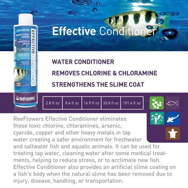 Out of Stock - REEFLOWERS Effective Dechlorinator Fish Aquarium Water ...