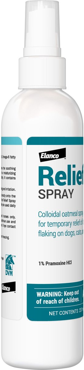 RELIEF Spray for Itchy Skin for Dogs, Cats, & Horses 8-fl oz bottle ...