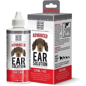 Out of Stock - RELIQ Advanced Dog & Cat Ear Solution, 4-fl oz bottle ...