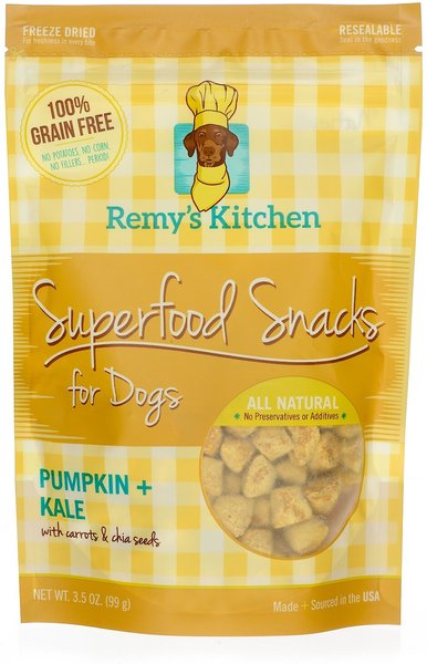 REMY'S KITCHEN Superfood Snacks Pumpkin & Kale Flavor Grain-Free Freeze ...