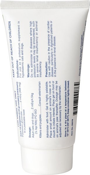 RENAKARE (Potassium Gluconate) Gel for Dogs & Cats, 5-oz - Easy Refills ...
