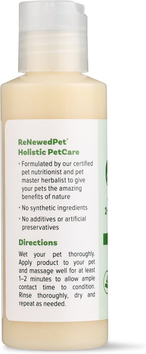 RENEWEDPET 2-in-1 Pet Shampoo & Conditioner, 4-fl oz bottle - Chewy.com