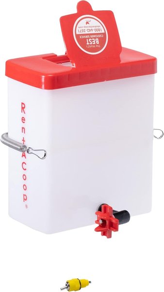 RENTACOOP Versatile Chicken Waterer, 64-oz - Chewy.com