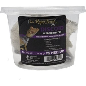 Out of Stock - REPTIFEAST Discoid Reptile Food, Medium, 25 count ...
