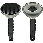 EVOLUTION Self-Cleaning Dog Slicker Brush, X-Small - Chewy.com